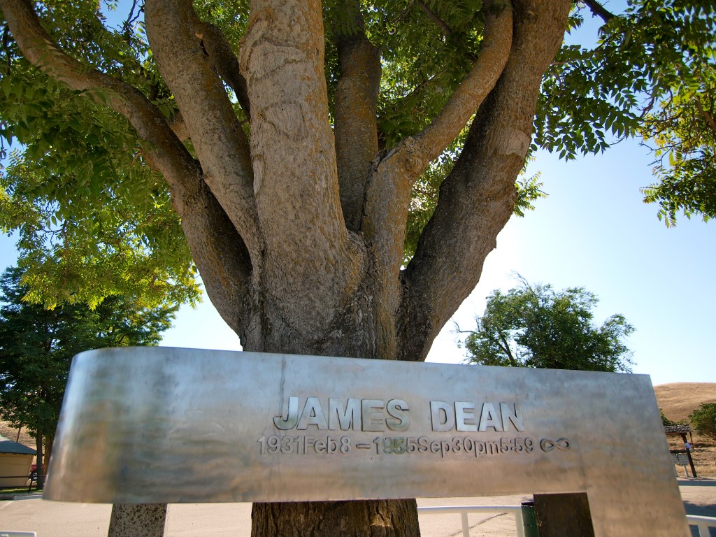 Respects to James Dean | Travels with the Blonde Coyote